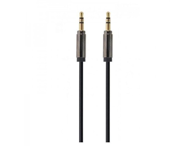 CCAPB-444-1M Gembird 3.5mm stereo plug to 3.5mm stereo plug audio kabl pozlaceni konektor 1m