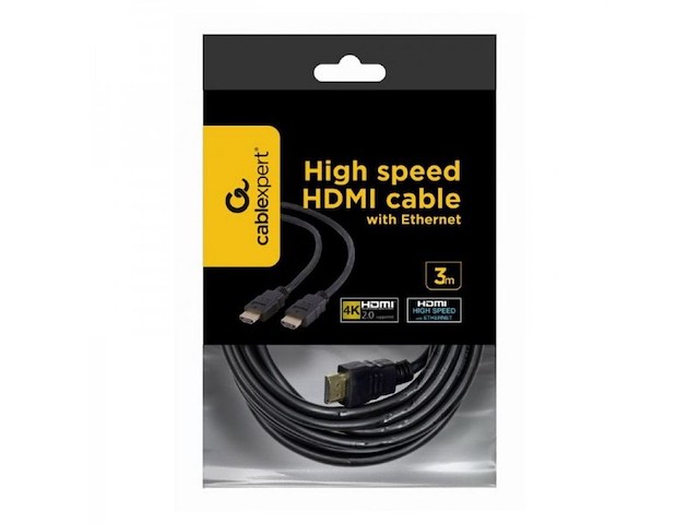 CC-HDMI4-15 Gembird HDMI kabl v.2.0 ethernet support 3D/4K TV 4.5m