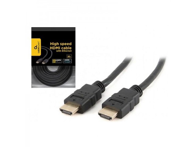 CC-HDMI4-20M Gembird HDMI kabl v.1.4 ethernet support 3D/4K TV 20m