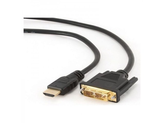 CC-HDMI-DVI-15 Gembird HDMI to DVI male-male kabl 4.5m