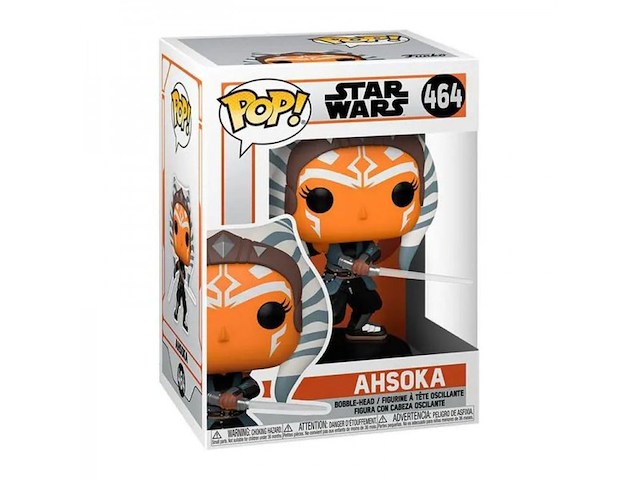 Star Wars Mandalorian POP! Vinyl - Ahsoka W/Sabers