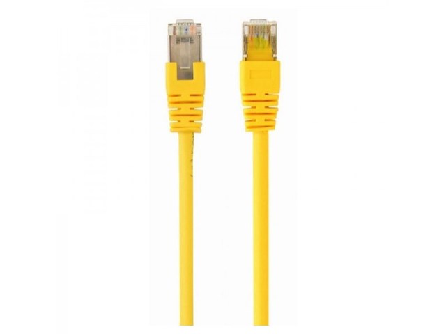 PP22-1M/Y Gembird Mrezni kabl FTP Cat5e Patch cord, 1m yellow