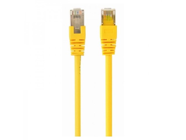 PP22-0.5M/Y Gembird Mrezni kabl FTP Cat5e Patch cord, 0.5m yellow