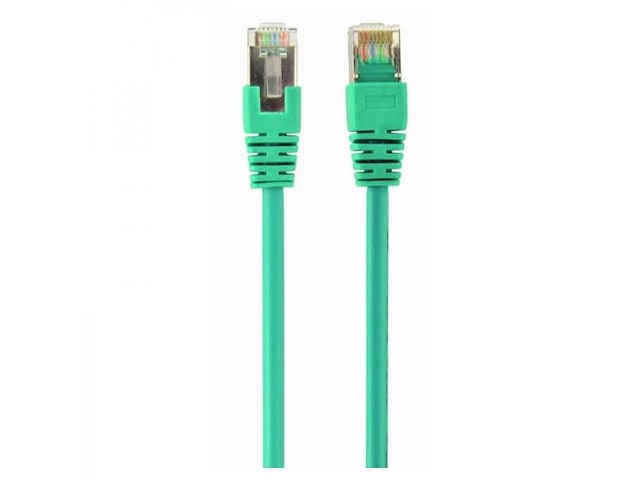 PP22-0.5M/G Gembird Mrezni kabl FTP Cat5e Patch cord, 0.5m green