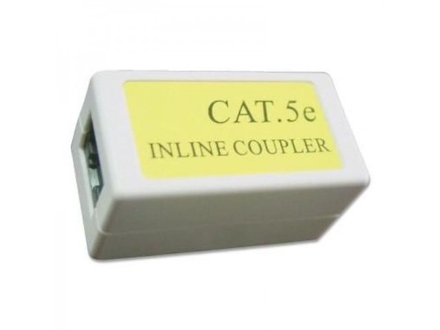 NCA-LC5E-001 Gembird Cat.5E LAN coupler white Spojnica za kabl RJ-45 (alt. TA-350)