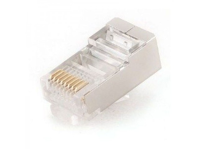 PLUG6SP/50 Gembird Shielded modular CAT6, 50 u pakovanju RJ45 / CENA PO PAKOVANJU