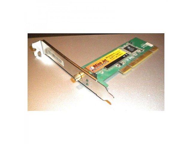 ReinkJet PCI kartica bez antene 54Mbps B/G Ralink SMA konektor