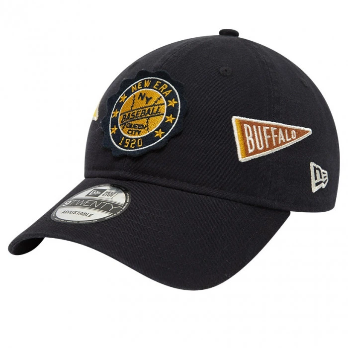 New Era New Era 9TWENTY Heritage All Over Patch Blue kačket