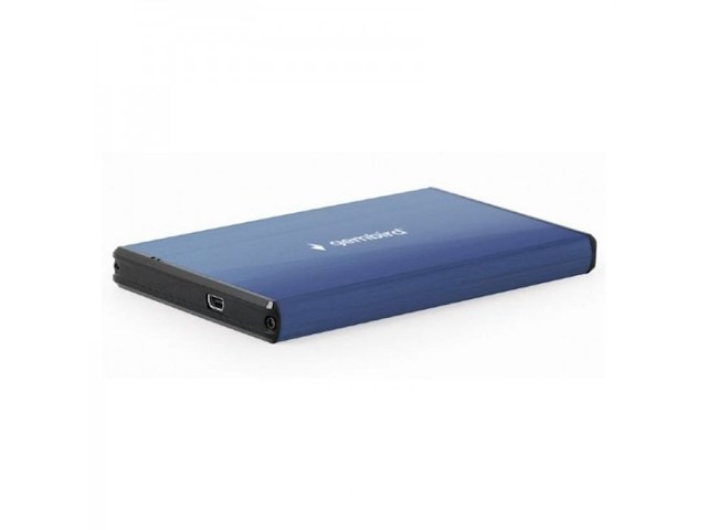 EE2-U3S-3-DB Gembird USB 3.0 Externo kuciste za 2.5 SATA hard diskove, aluminium, deep-blue