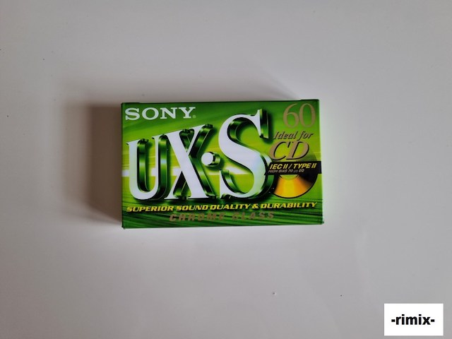 Prazna kaseta - Sony UX-S60 chrome