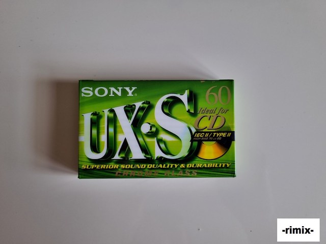 Prazna kaseta - Sony UX-S60 chrome