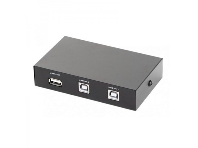 DSU-21 Gembird 2 port manual USB switch