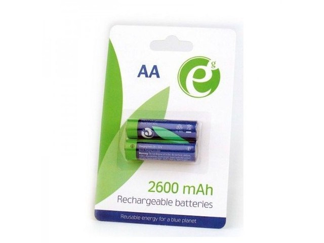 EG-BA-AA26-01 ENERGENIE 2600mAh AA, PAK2 CK, PUNJIVE NiMH baterije (rechargeable)