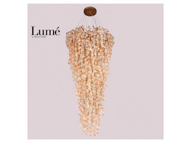 LUNA 205 LUSTER 25*G9 BRONZA