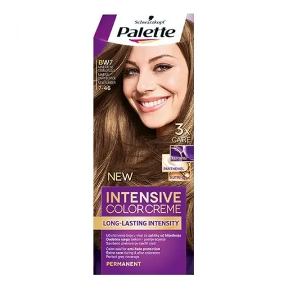 Palette Farba BW7 Mineral dark blond