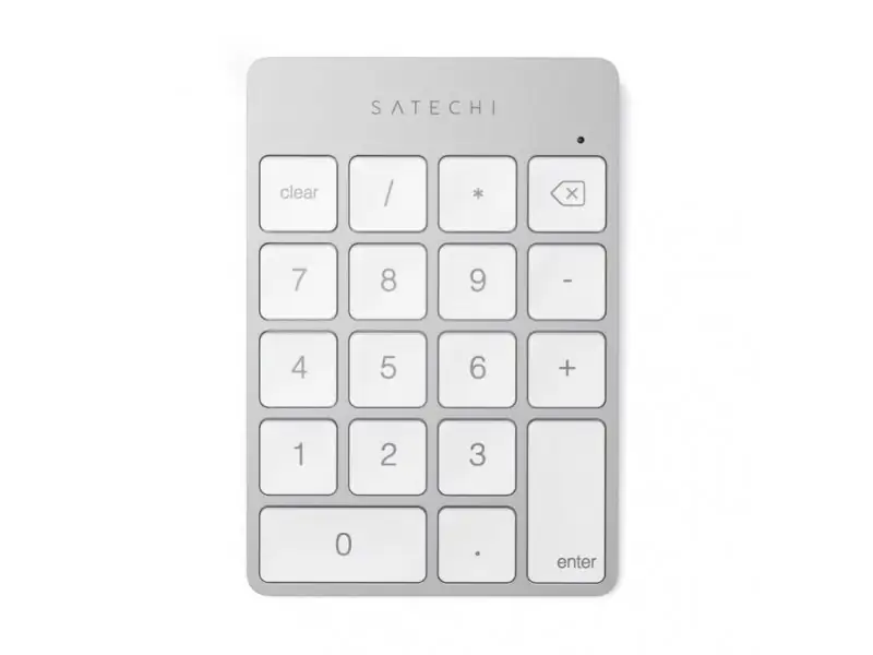 SATECHI ALUMINUM SLIM WIRELESS KEYPAD – SILVER