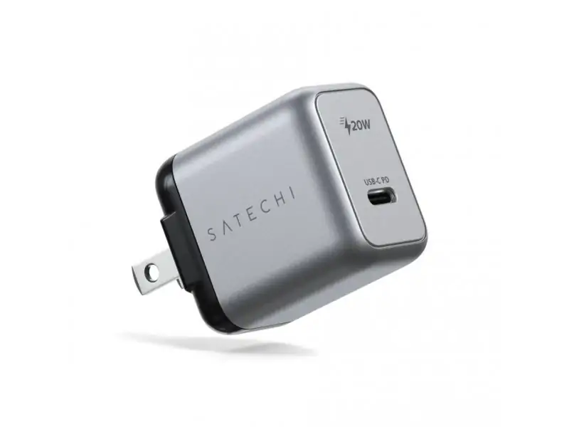 SATECHI 20W USB-C PD WALL CHARGER – SPACE GREY