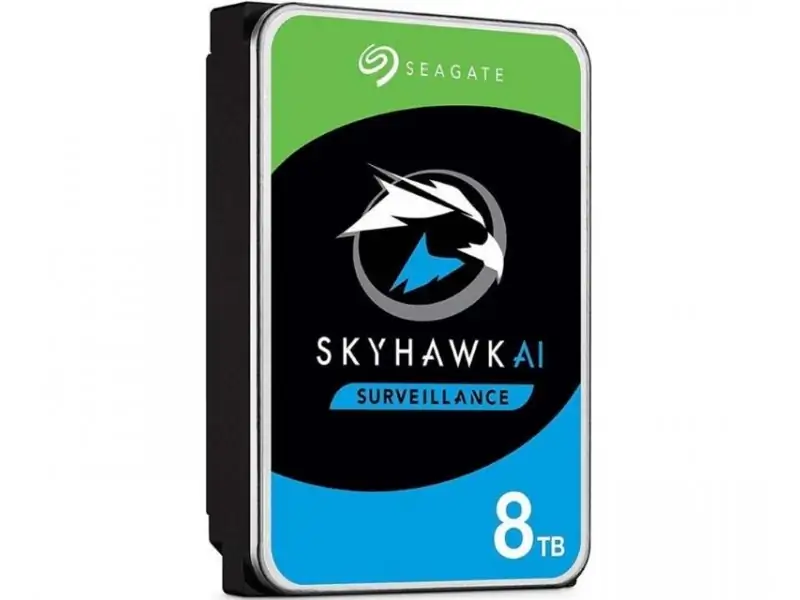 SEAGATE 8TB 3.5” SATA III 256MB ST8000VE001 SURVEILLANCE HDD
