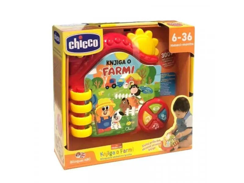 CHICCO IGRAČKA KNJIGA O FARMI A050769