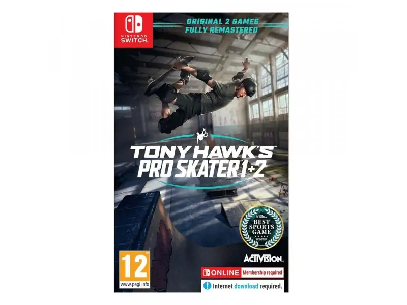 ACTIVISION BLIZZARD SWITCH TONY HAWK’S PRO SKATER 1 AND 2