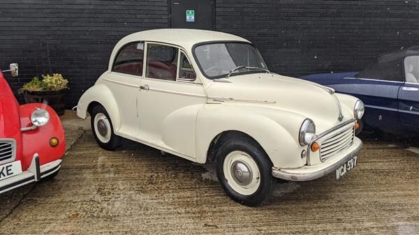 Morris minor 1000, nice unrestored condition, drives well, kupe