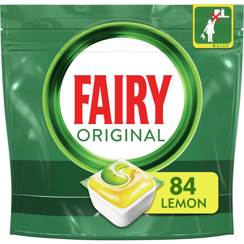 Fairy Auto Original Tablete za sudomašinu All In One Yellow 84 kom