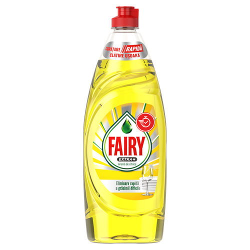 Fairy Extra Plus Citrus-Tečnost za pranje posuđa 650ml