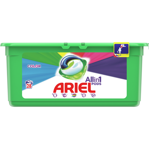 Ariel Kapsule za pranje veša Color All-in-1 28kom, 28 pranja