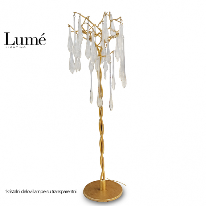 LUNA 211 PODNA LAMPA 5*G9 BRONZA