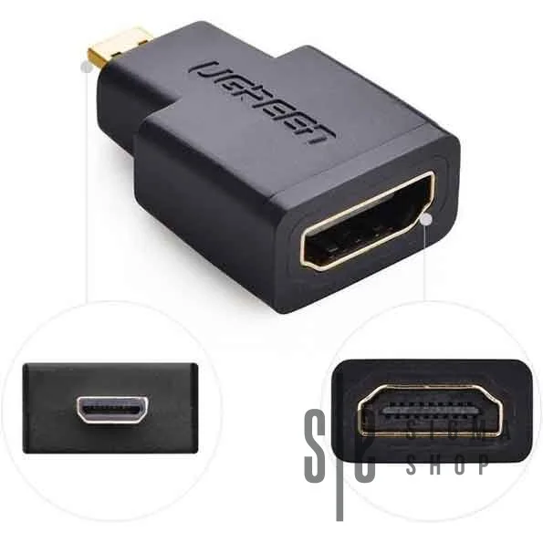 Mikro Hdmi M na Hdmi F Adapter Ugreen