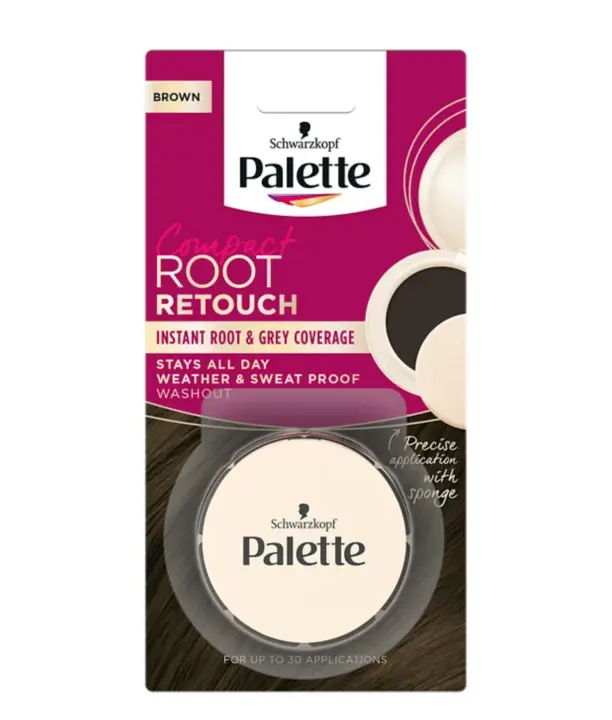 Palette Root Retouch Smeđa boja – Prekrivanje sedih izrastka