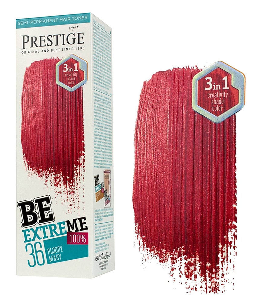 Crveni toner za kosu Prestige Be Extreme br. 36