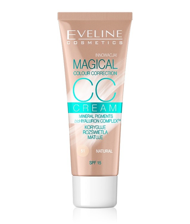 Eveline tonirana CC krema za lice 51 Natural 30ml