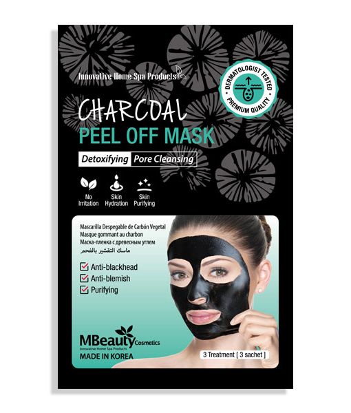 MBeauty Peel Off crna maska za lice sa aktivnim ugljem