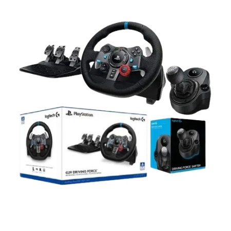 Volan i Menjač - Logitech Driving Force & Shifter G29 PS5 / PS4 / PS3 / PC