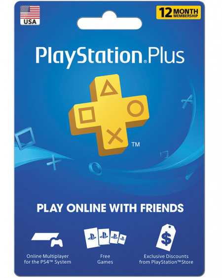 Playstation PSN Plus pretplata 12 meseci US nalog