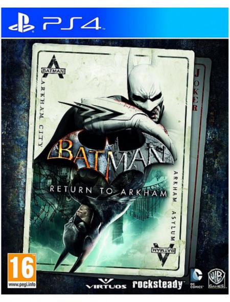 PS4 Batman - Return To Arkham ( Asylum + Arkham City ) - Korišćeno