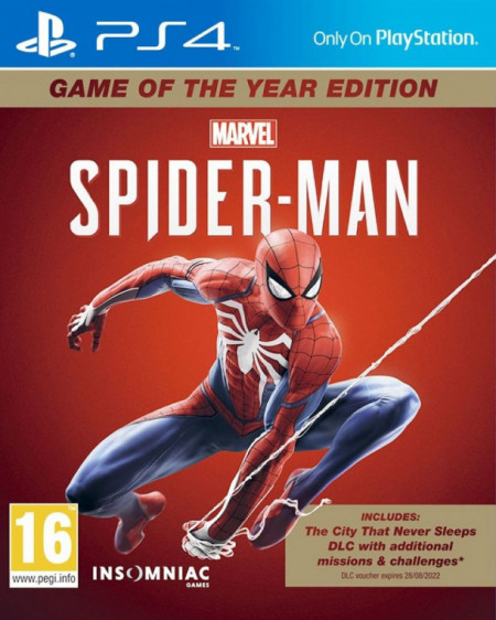 PS4 Marvel's Spider-Man - Game Of The Year Edition