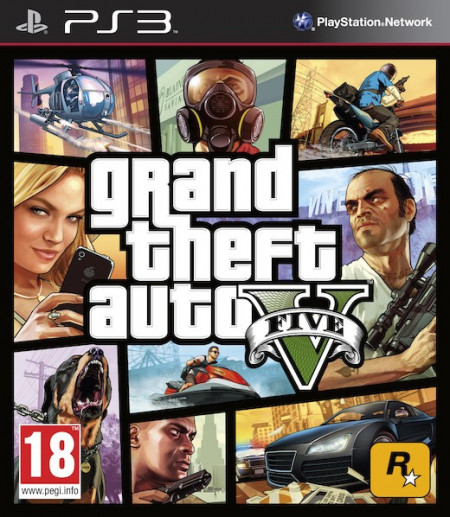 PS3 GTA 5 - GRAND THEFT AUTO V