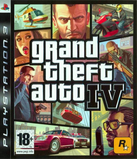 PS3 Grand Theft Auto IV GTA 4