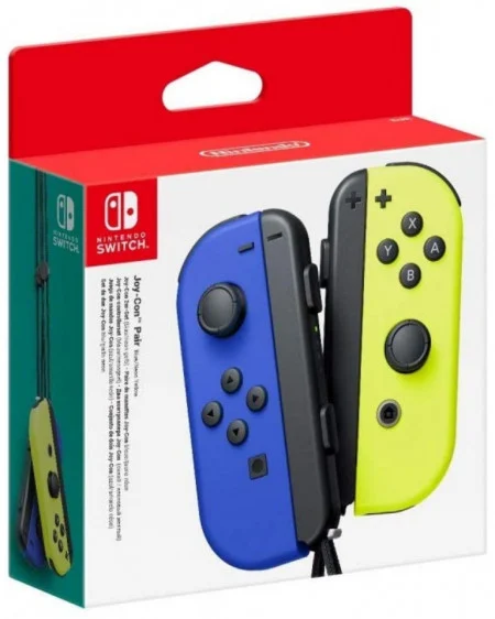 Switch Gamepad Joy-Con Pair Blue/Neon Yellow