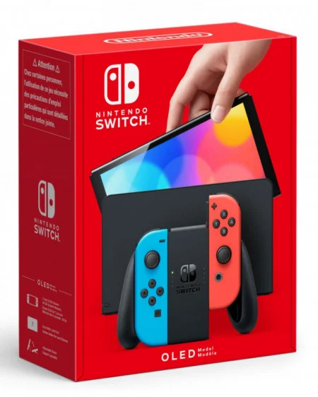 Konzola Nintendo Switch OLED Model Neon Red and Blue