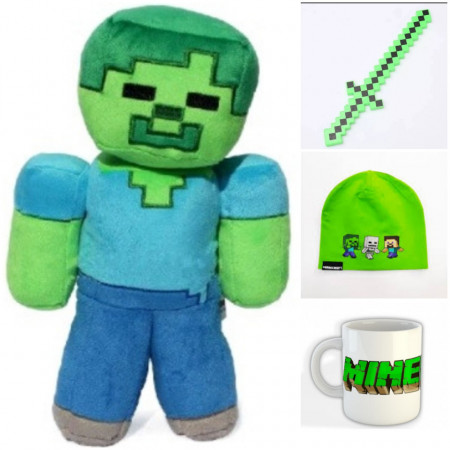 Minecraft set - Steve Zombie