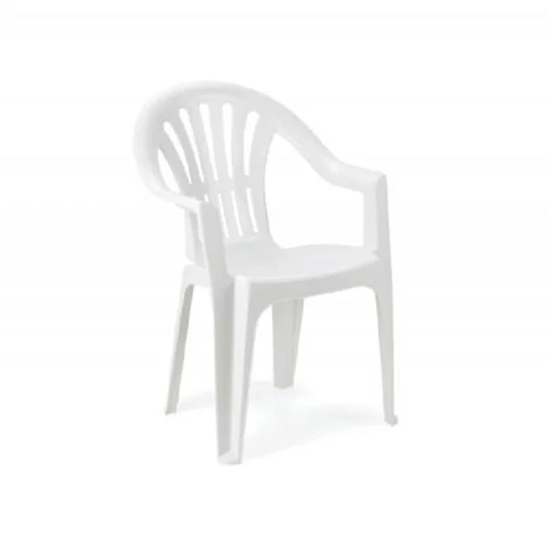 Baštenska stolica plastična Kona bela