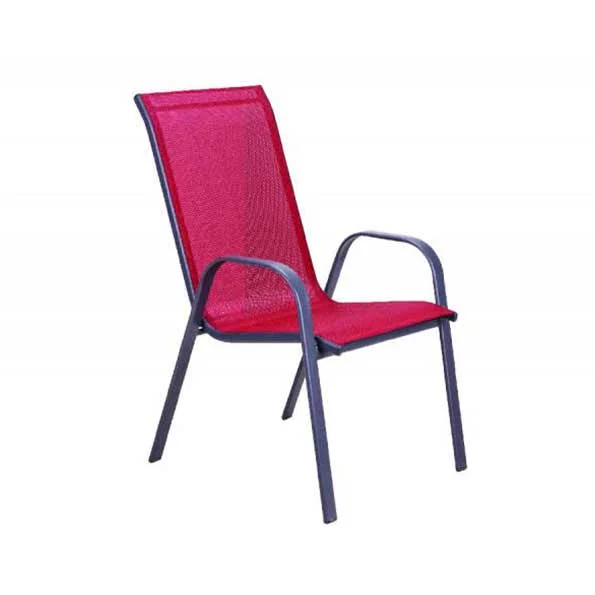 Baštenska stolica – crvena Como