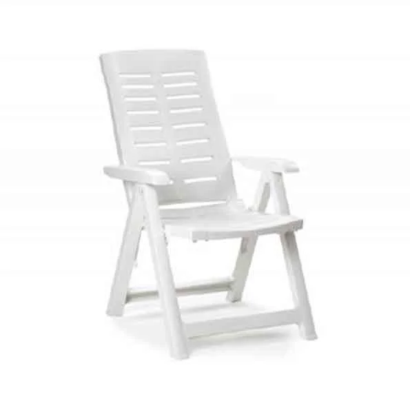 Baštenska stolica plastična Yuma bela