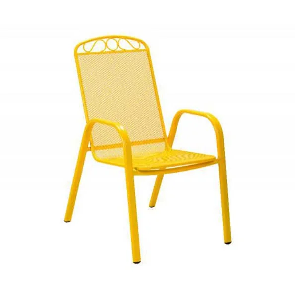Metalna stolica – žuta Melfi