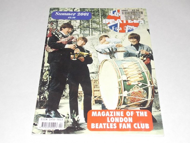 London Beatles Fan Club Magazine Summer 2001