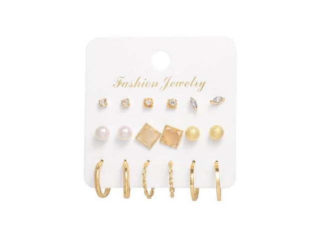 Fashion jewelry, zenski nakit, mindjuse set 9x