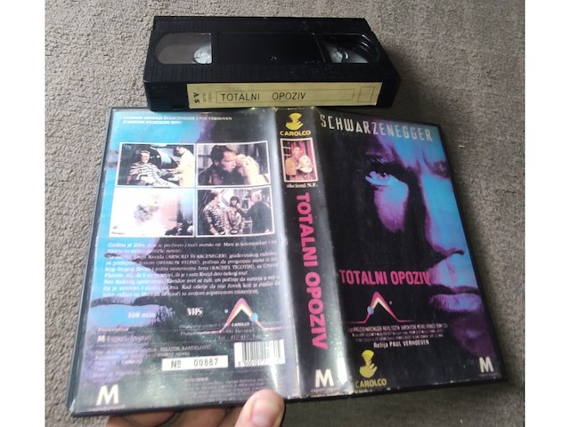 TOTALNI OPOZIV ORIGINAL EX YU VHS RAREEE